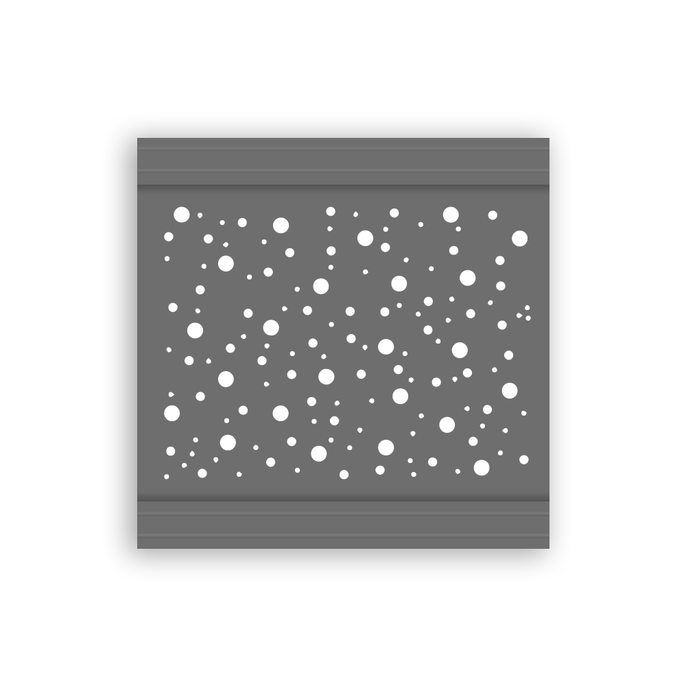 Feature Screen Infill Panel – Picket type – Screenline Systems